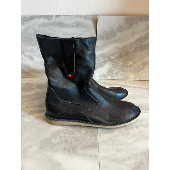 Oliberte | Shoes | Oliberte Yabela Leather Riding Boots Full Zip Wedge ...